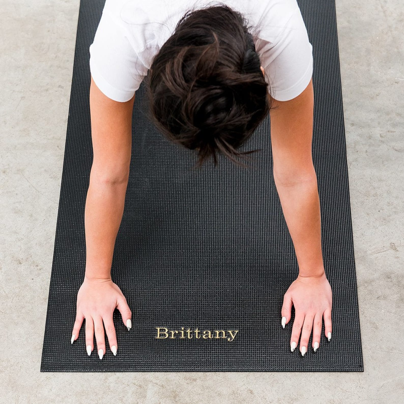 Personalized Yoga Mat Embroidered Yoga Mat Yoga Instructor - Etsy