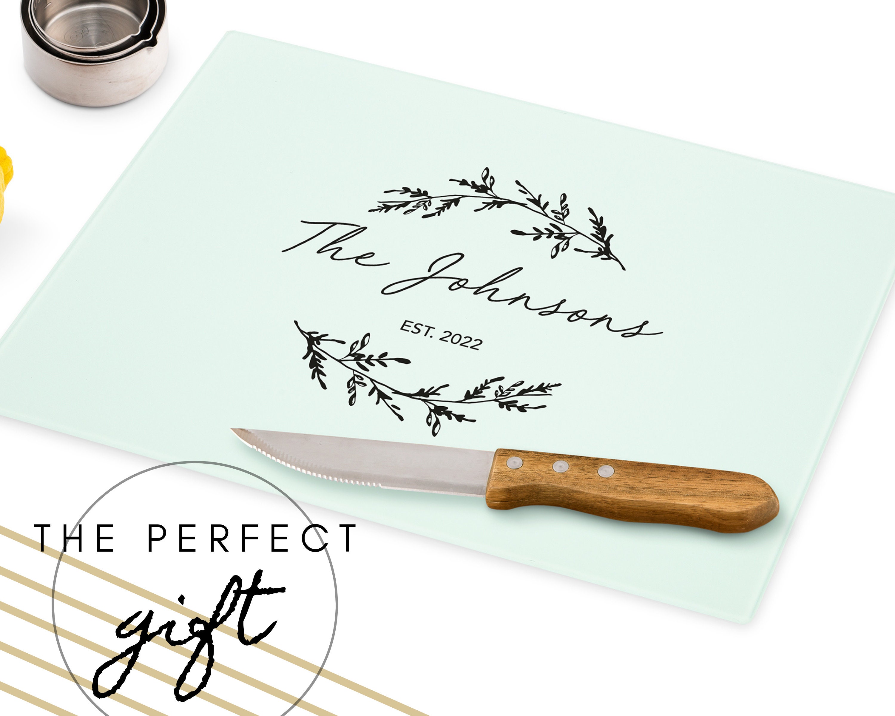 Signature Script Design Custom Glass Cutting Board - for the Home ...