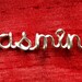 Yasmina Necklace,name Necklaces,personalized Wedding Jewelery,birthday ...