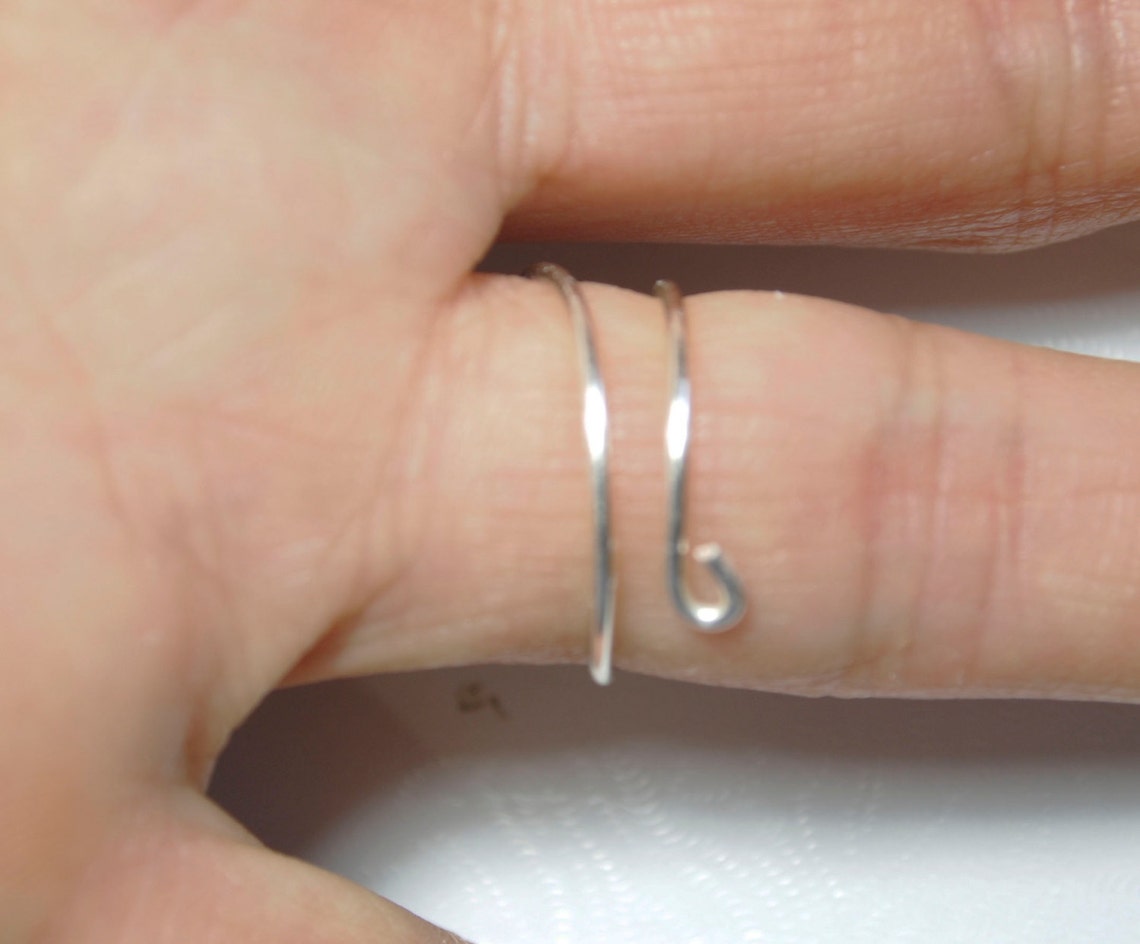 Initial c Wire Wrapped Ring - Etsy