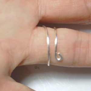 Initial "c" Wire Wrapped Ring - Etsy
