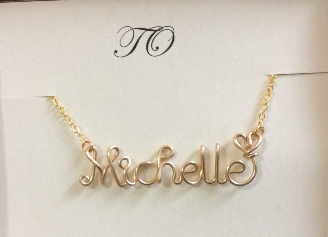 Michelle Necklaces,personalized Wedding Jewelery,lovely Necklace ...