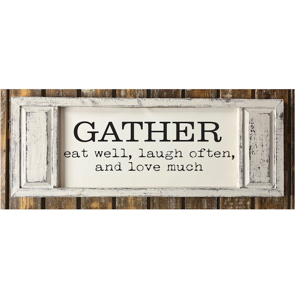 Gather Eat Laugh - Etsy