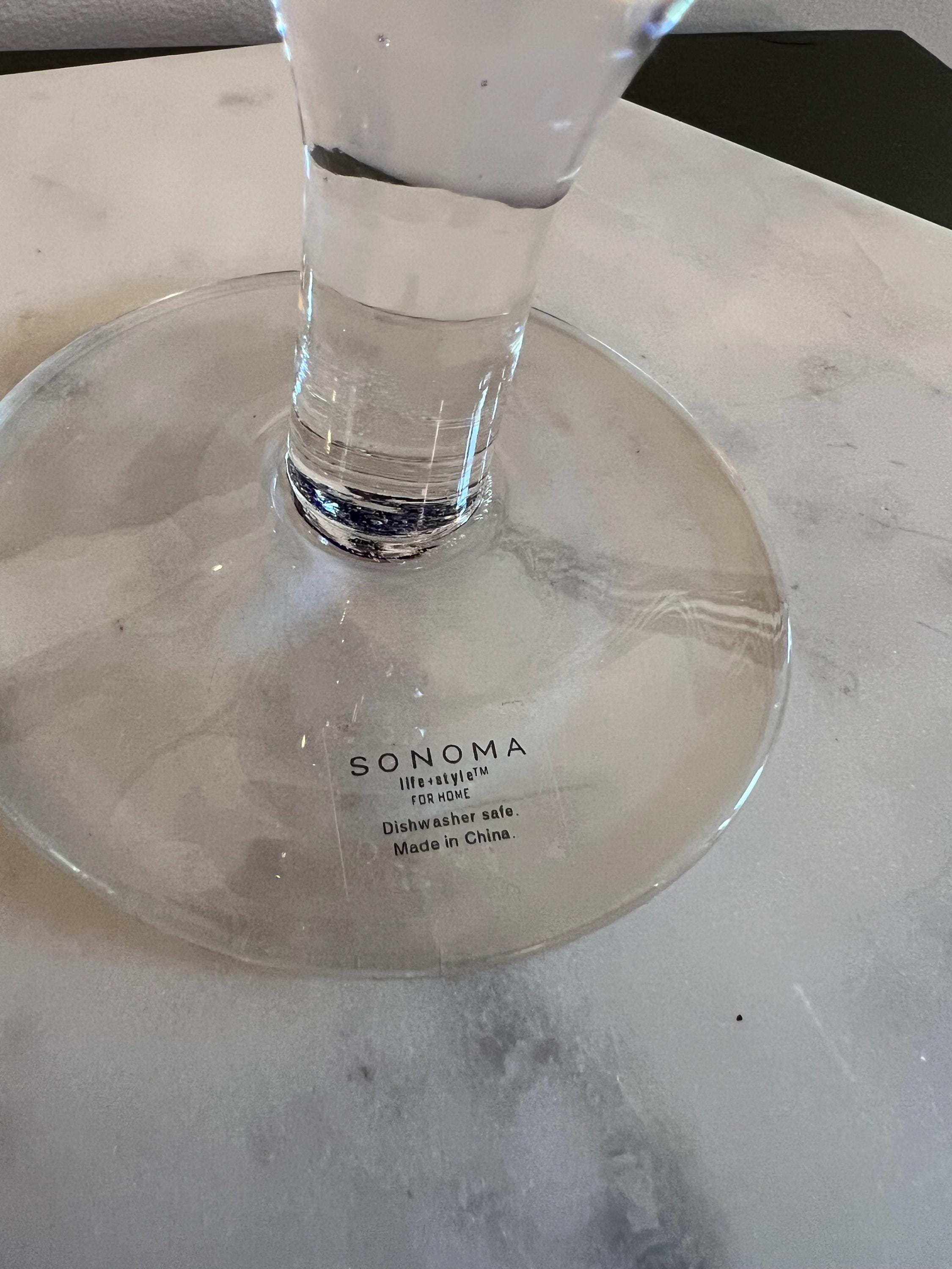 Set of 4 Williams Sonoma Cobalt Blue Water/iced Tea Goblets. - Etsy