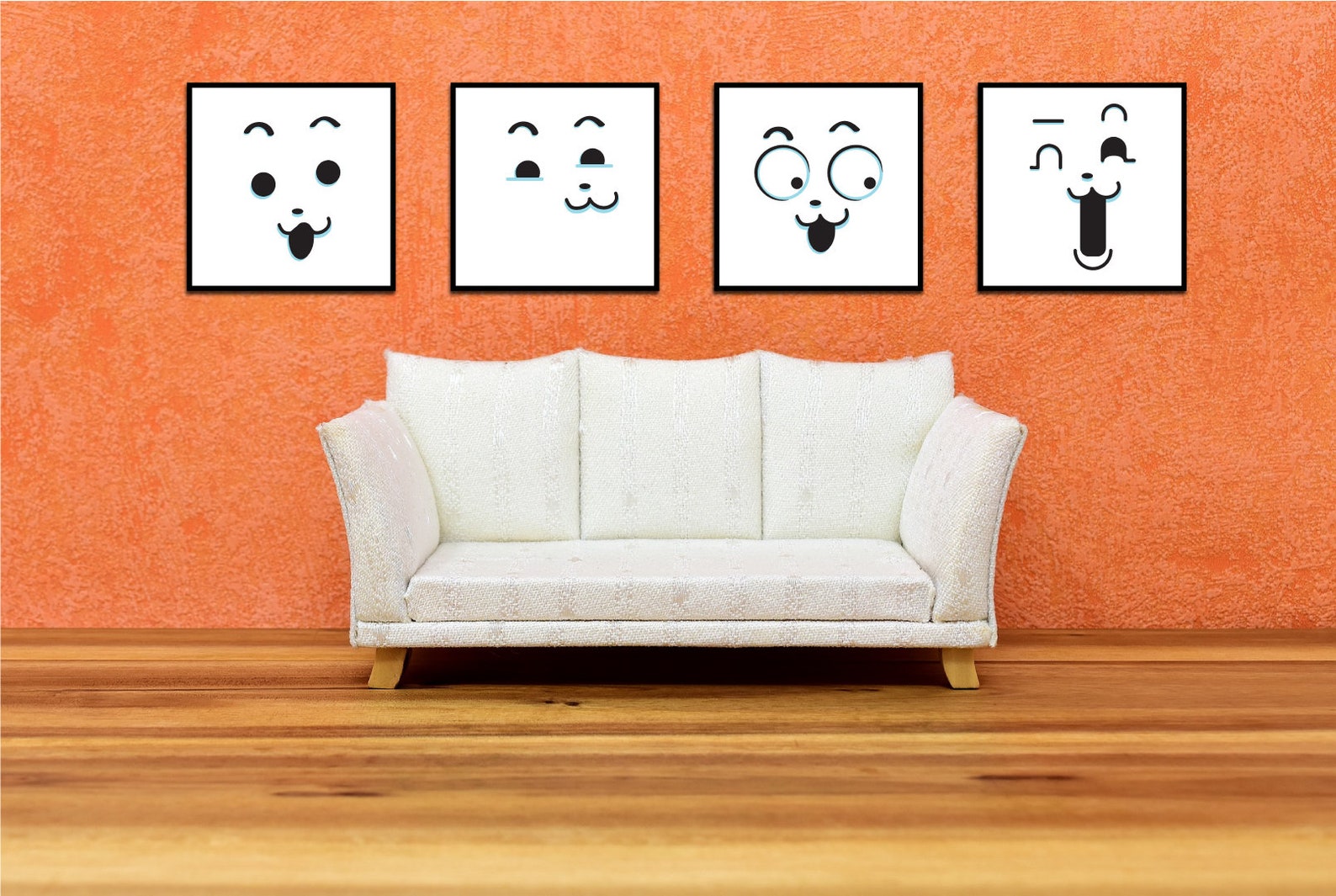 Temmie Faces Art Print Set: Undertale Fanart Posters - Etsy