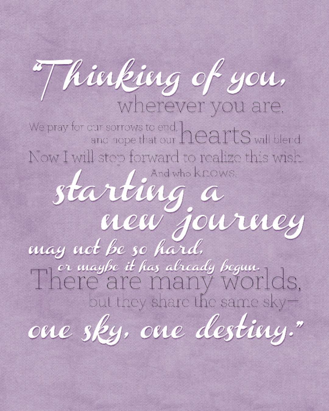 Kairi's Letter - DIGITAL DOWNLOAD Kingdom Hearts Inspired Printable ...