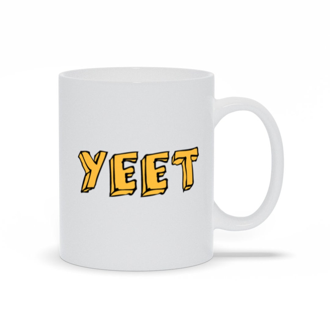 Yeet Mug Ceramic Vine Mug, Funny Meme Cup for Coffee, Tea, Office Gift ...