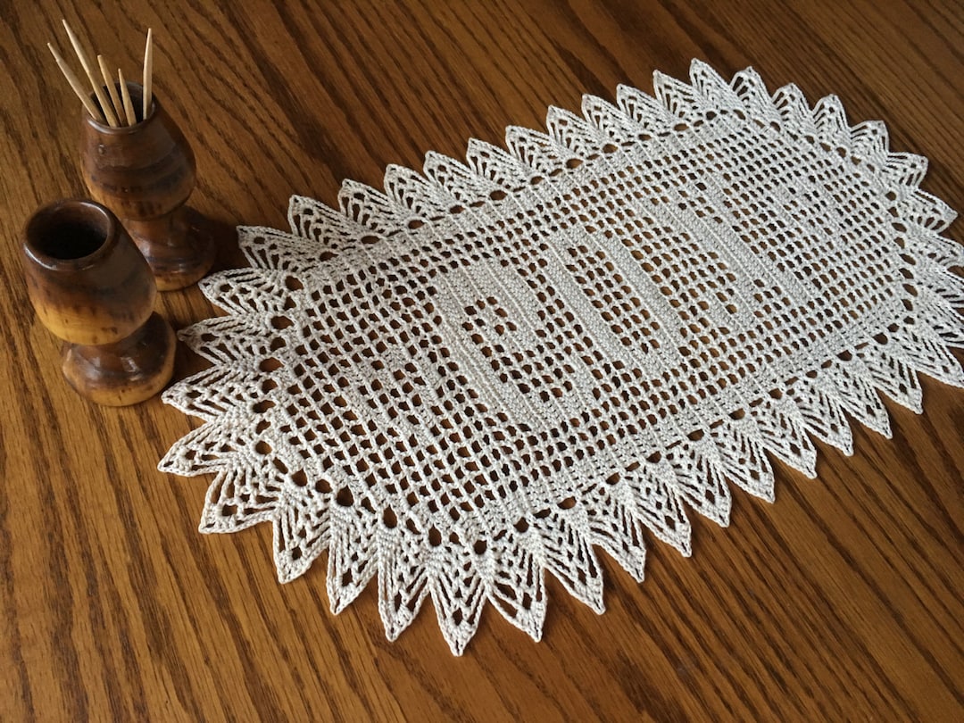 Personalized Crochet Name Doily for Lace Wedding Keepsake Gift - Etsy