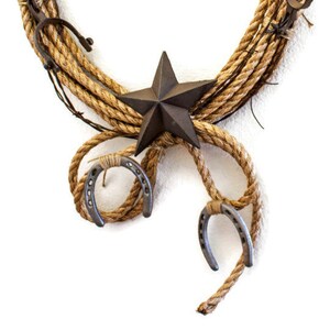 Rustic Rope and Barbed Wire Wreath - Etsy