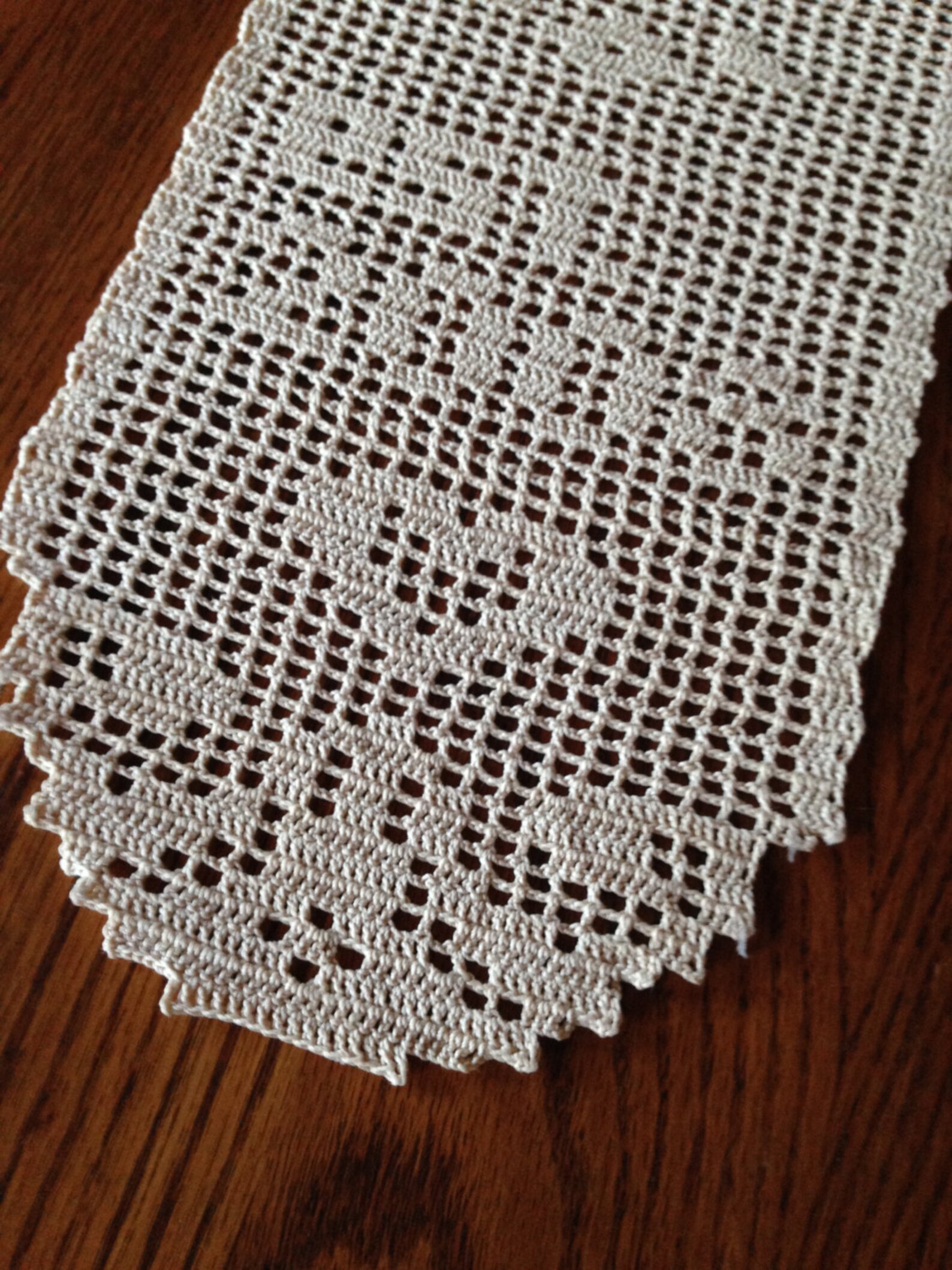 Filet Crochet Family Heirloom Name Doily - Etsy