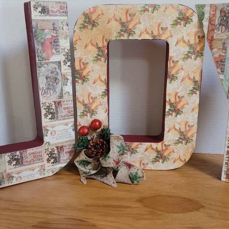 Paper Mache Letters - Etsy