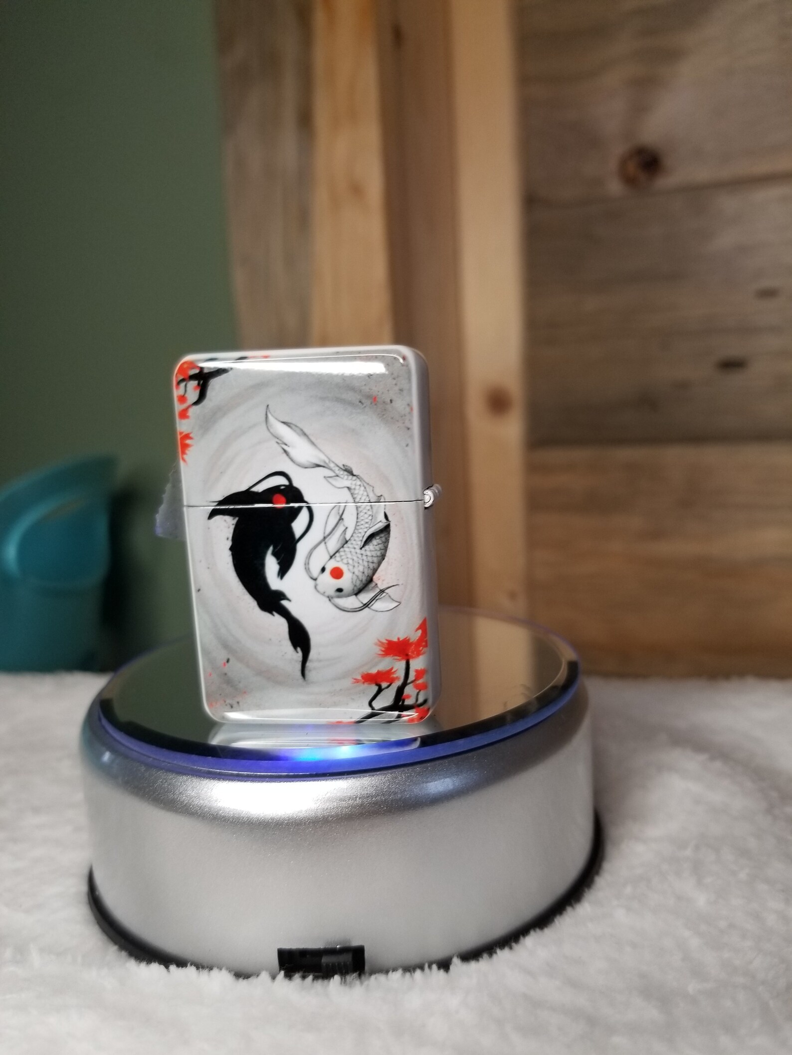Yin and Yang Flip Top Lighter - Etsy