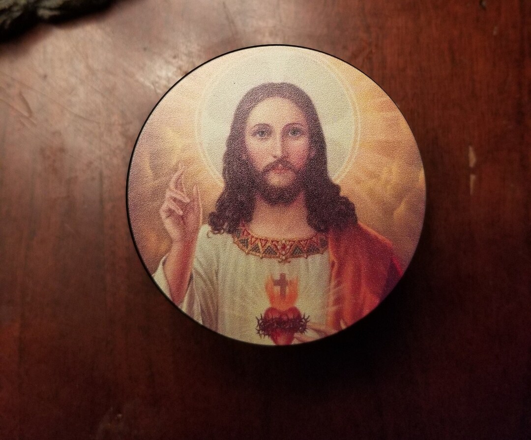 The Holy Grinder 2.5 Inch Grinder 4 Piece Grinder Novelty Grinder Jesus ...