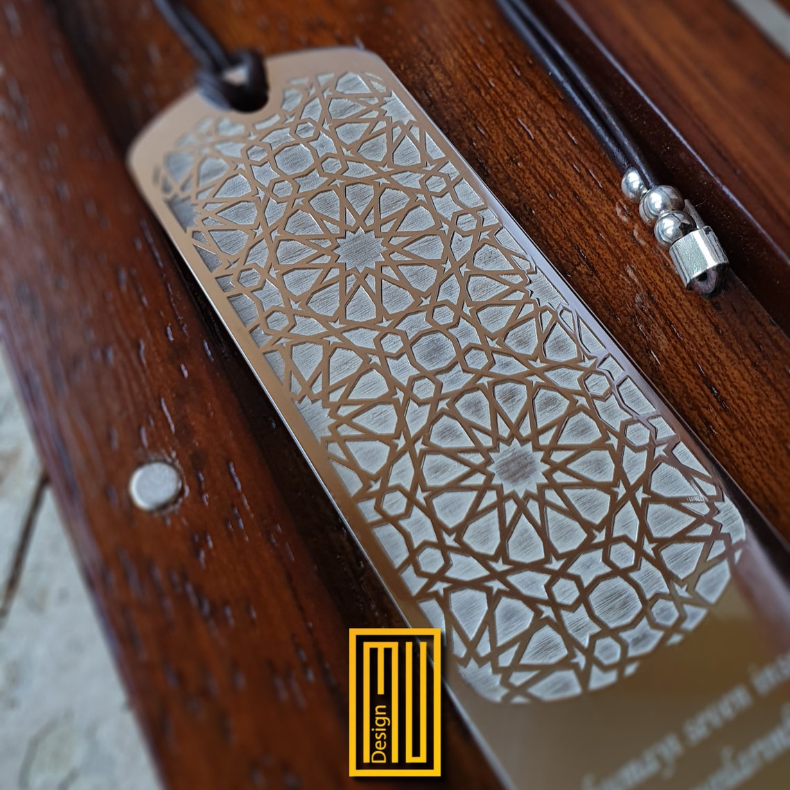 Sterling Silver Bookmark With Wooden Box - Etsy