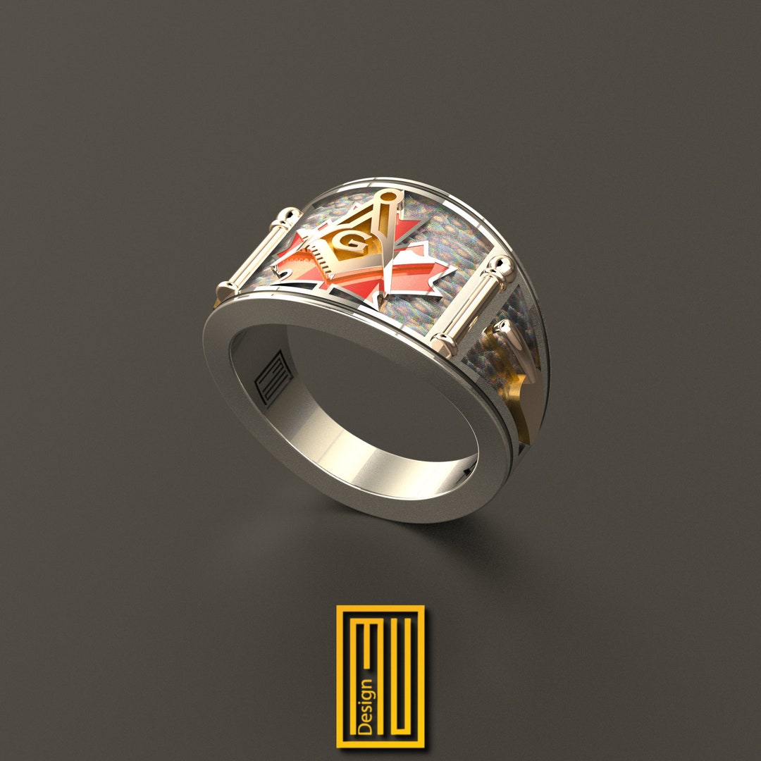 Ring With Canada Flag - Etsy