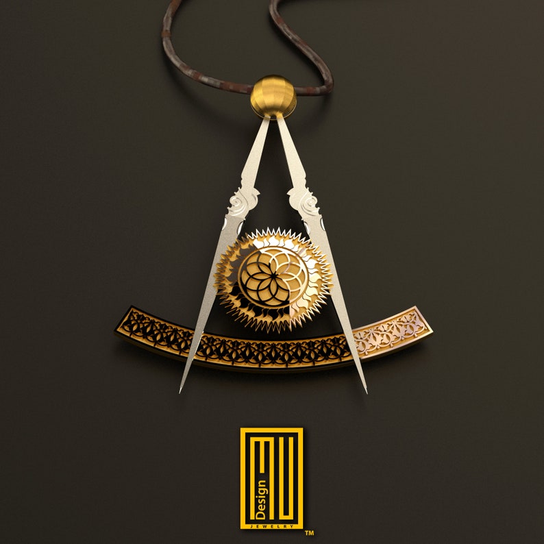 Masonic Pendant Past Master Symbol Without Square - Etsy