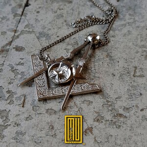 Masonic Pendant AAONMS Shriner Scimitar - Etsy