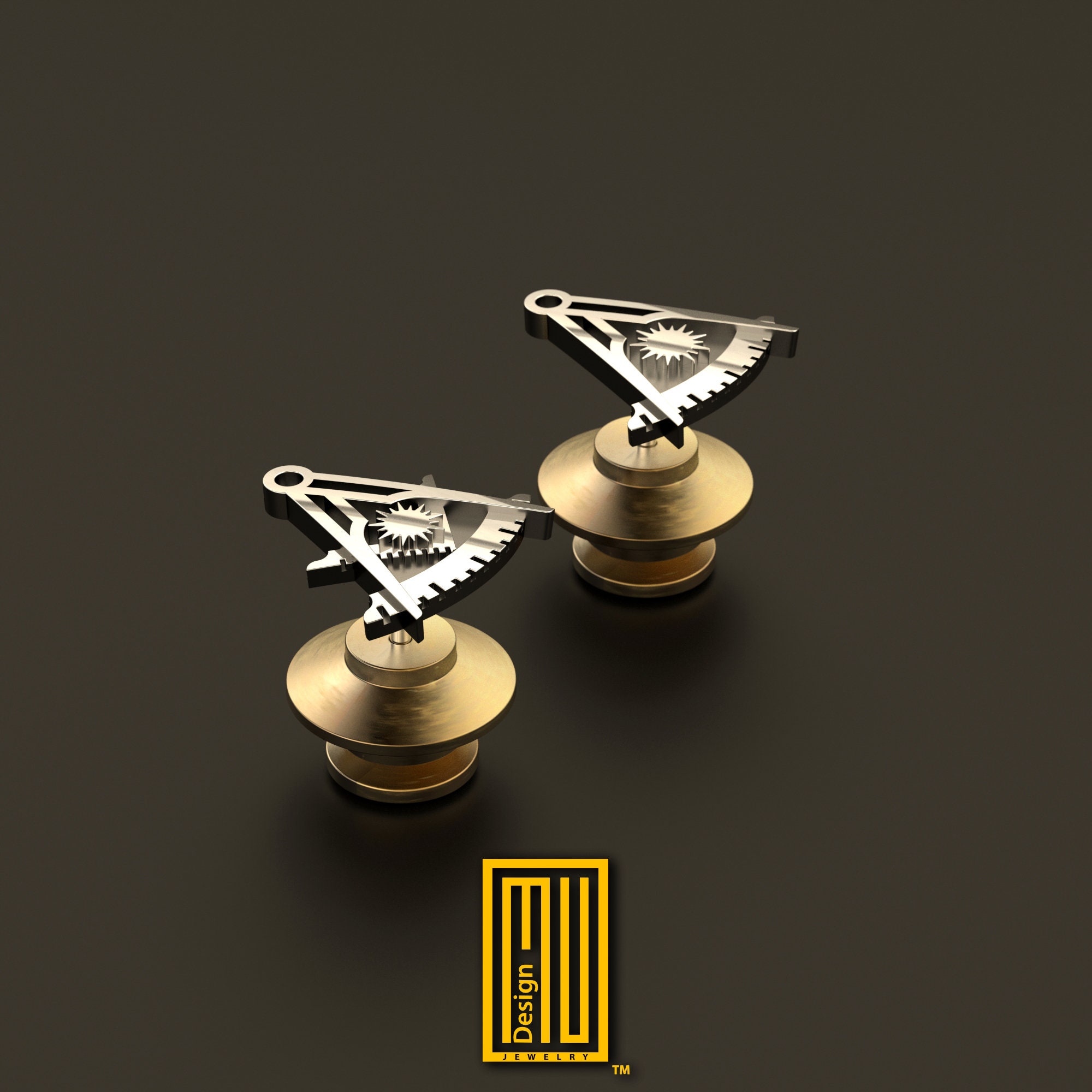 Past Master Lapel Pin Gold or Solid Silver - Etsy