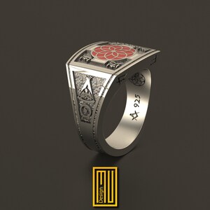 Ring for Rose Croix Ring - Etsy