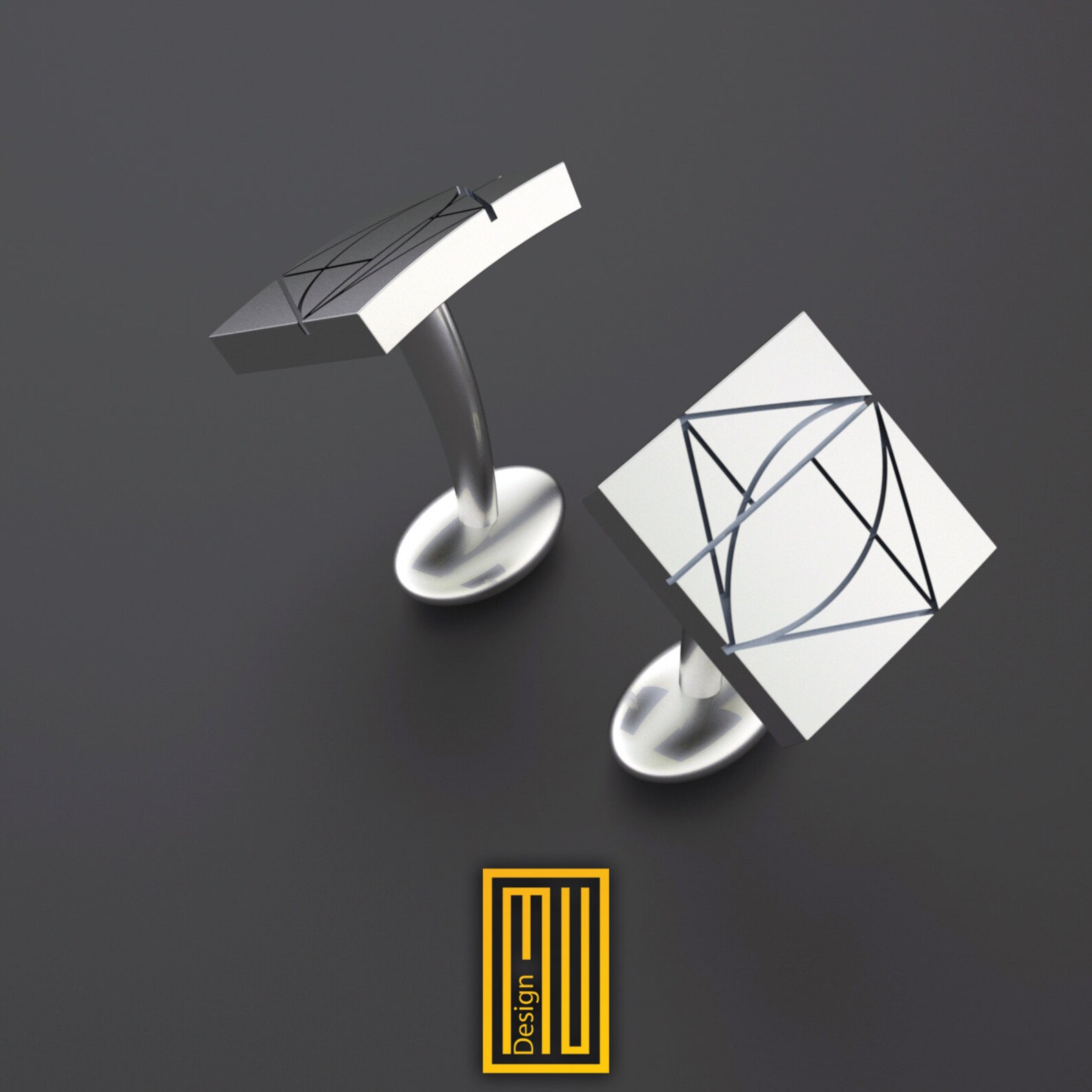 Masonic Cufflinks for Past Master Handmade Design Masonic - Etsy