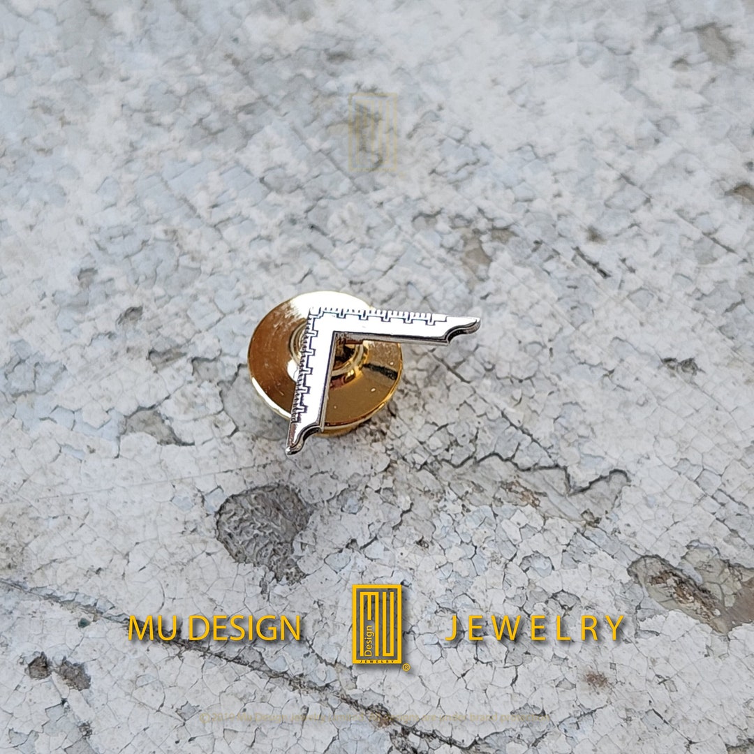 Worshipful Master Lapel Pin Sterling Silver - Etsy