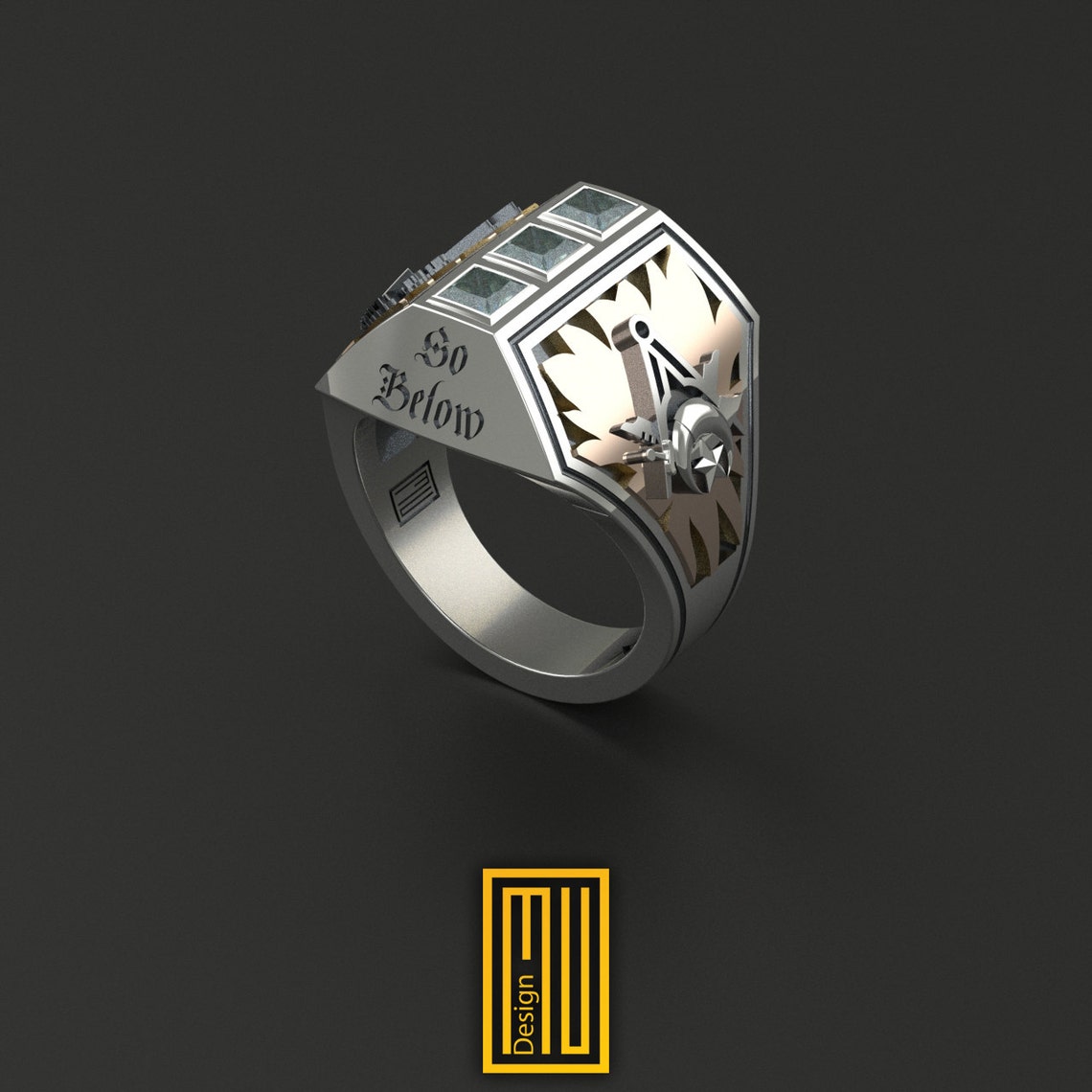 Ring for Mystic Shrine and Scottish Rite 32nd Degree - Etsy
