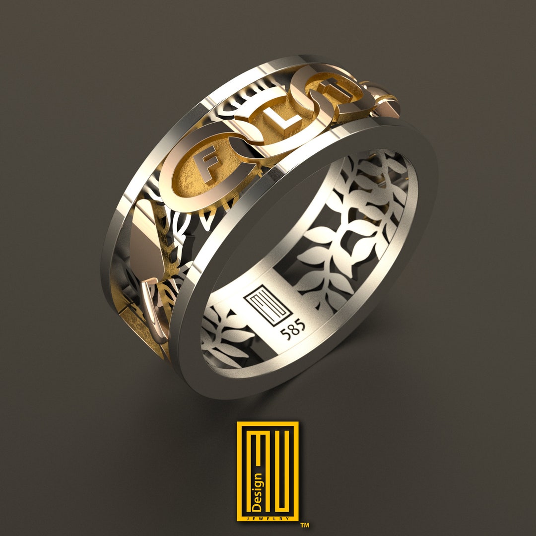 The Odd Fellows Ring With Masonic Tools - Etsy