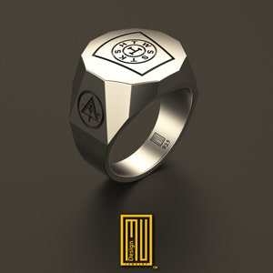 Minimalist York Rite Ring - Etsy UK