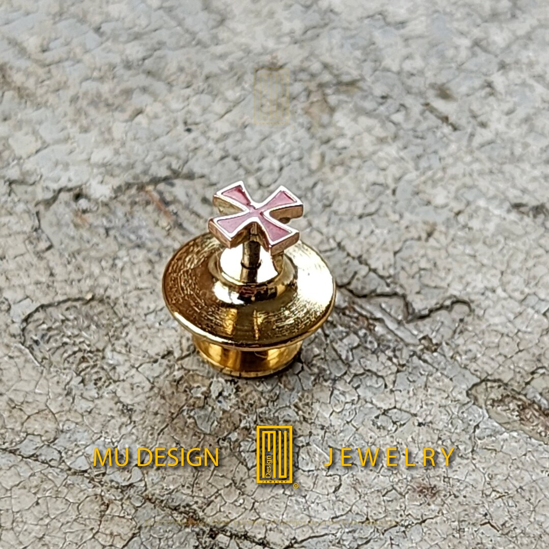 Knights of Templar Lapel Pin - Etsy