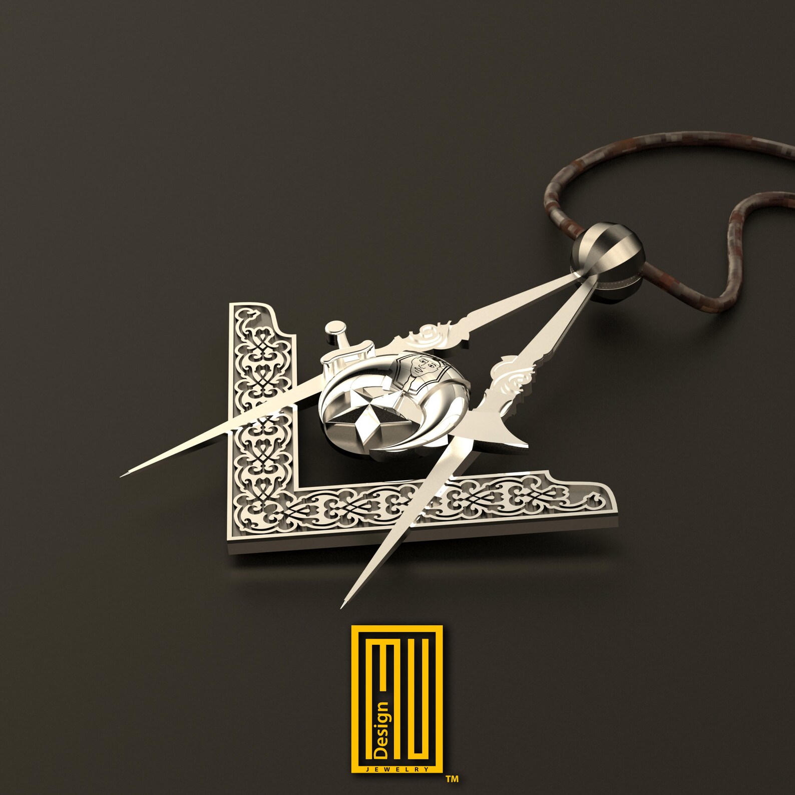 Masonic Pendant AAONMS Shriner Scimitar Handmade Jewelry - Etsy