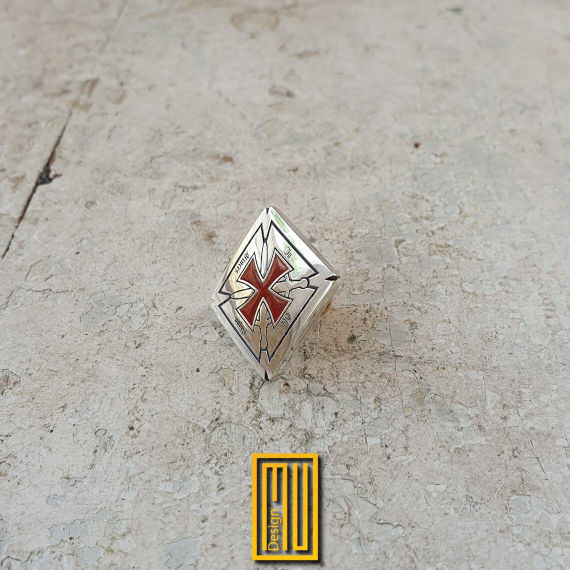 Knights of Templar Lapel Pin | Etsy