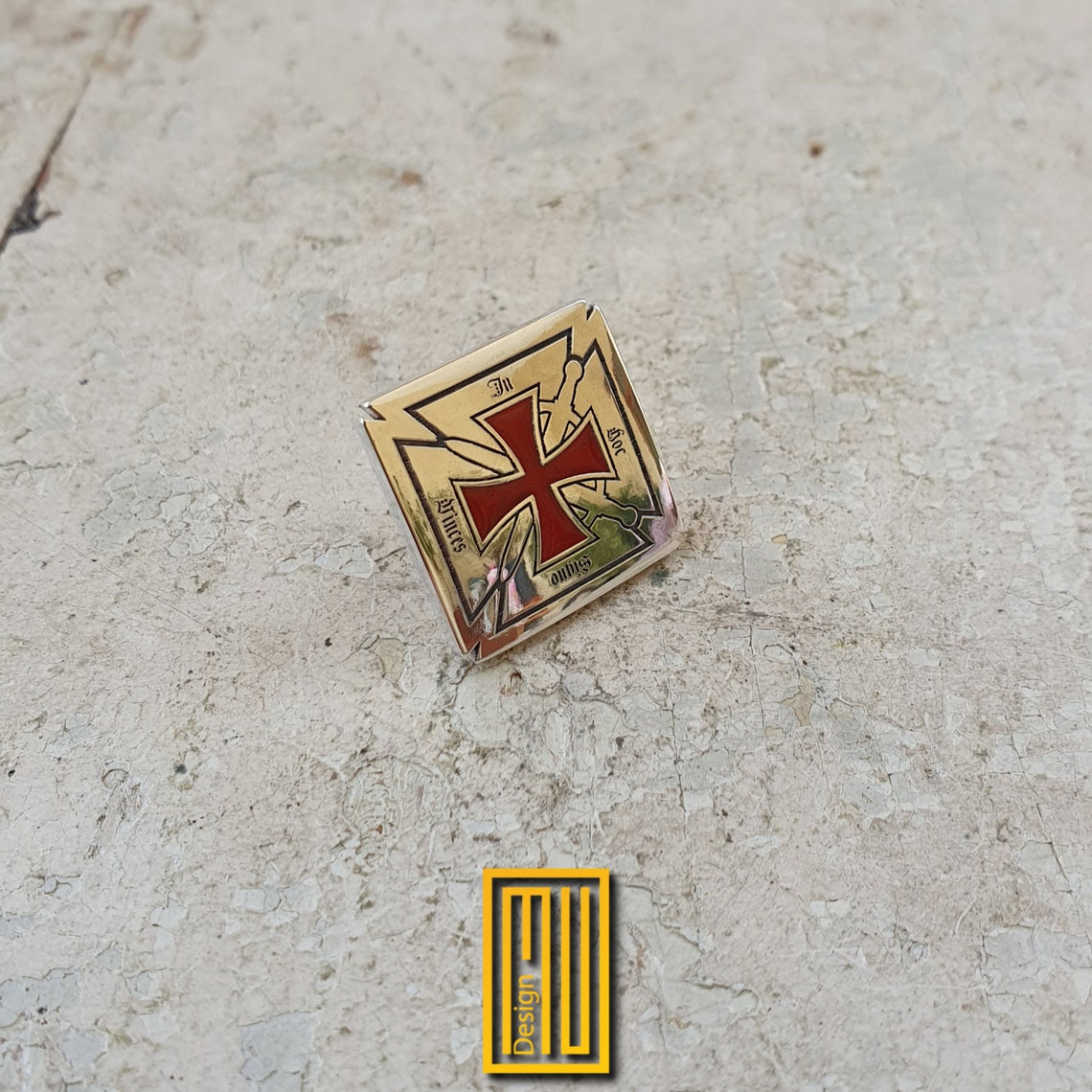 Knights of Templar Lapel Pin | Etsy