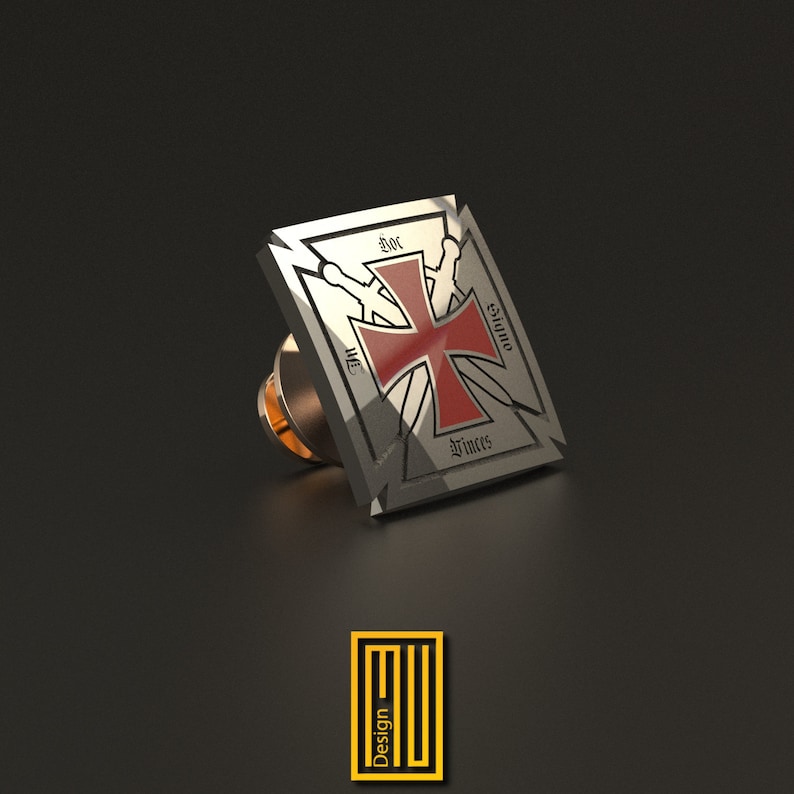 Knights of Templar Lapel Pin - Etsy