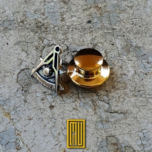 Past Master Lapel Pin Gold or Solid Silver - Etsy