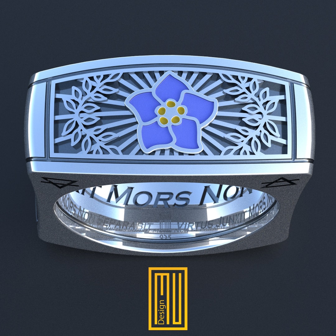 Forget Me Not Ring - Etsy