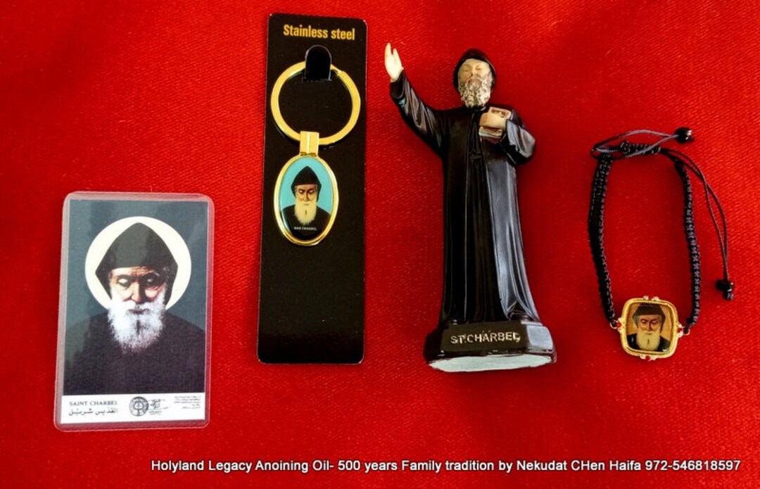 St. Charbel Makhlouf Youssef Antoun Resin Statue Maronite Catholic Monk ...