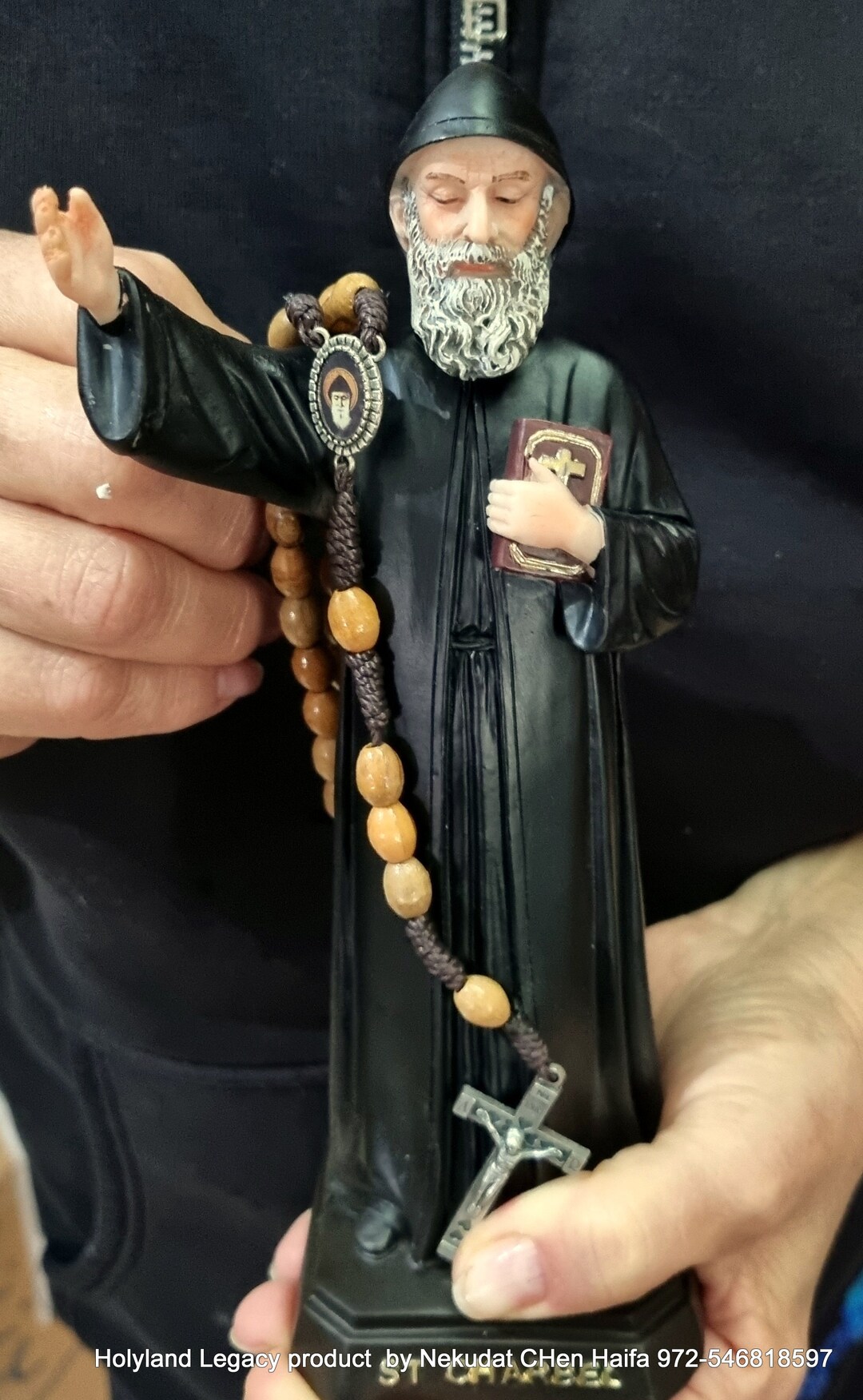 St. Charbel Makhlouf Youssef Antoun Resin Statue 20 High Catholic Monk ...