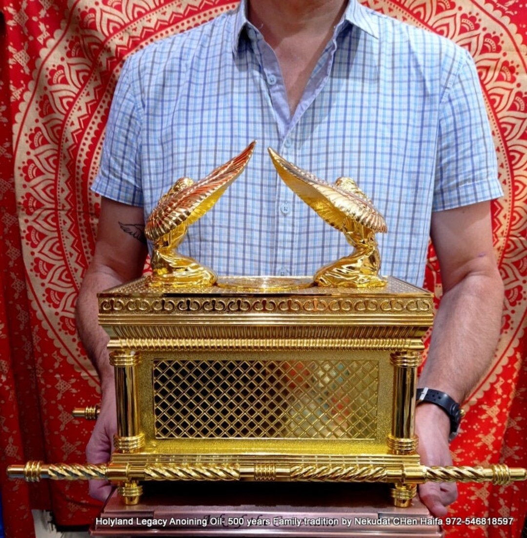 10 KG Ark of the Covenant Gold Tone Copper JUMBO XXL From Land of the ...