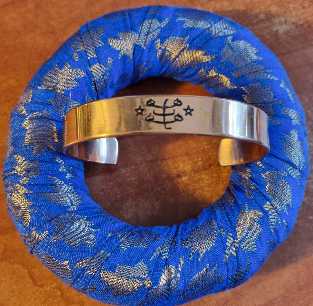 Baha'i "ringstone"symbol Cooper Engraved Handmade High Quality Bracelet ...