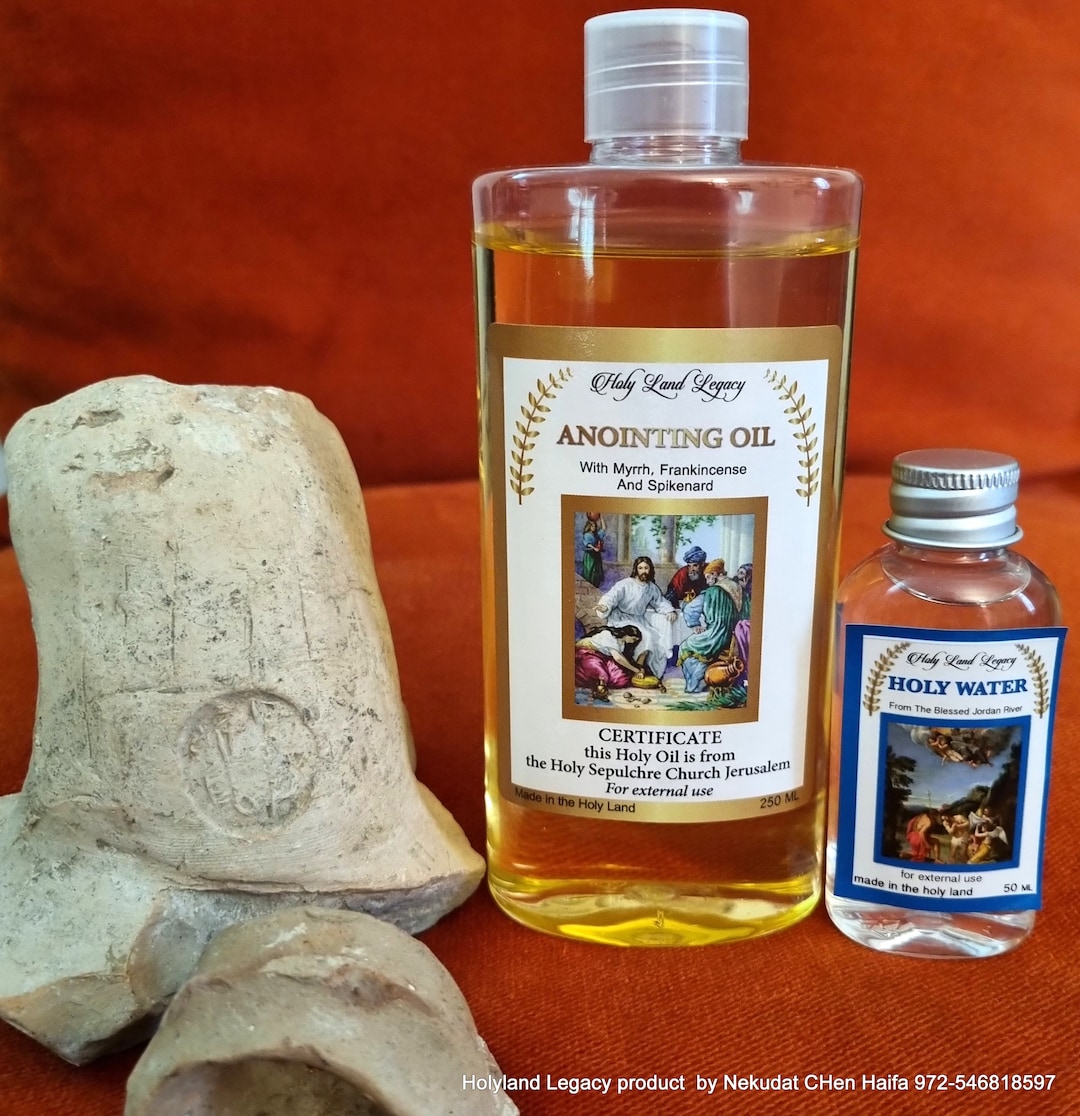 Galilee Anointing Oil Pure Fresh Virgin Olive Oil Scented With ...