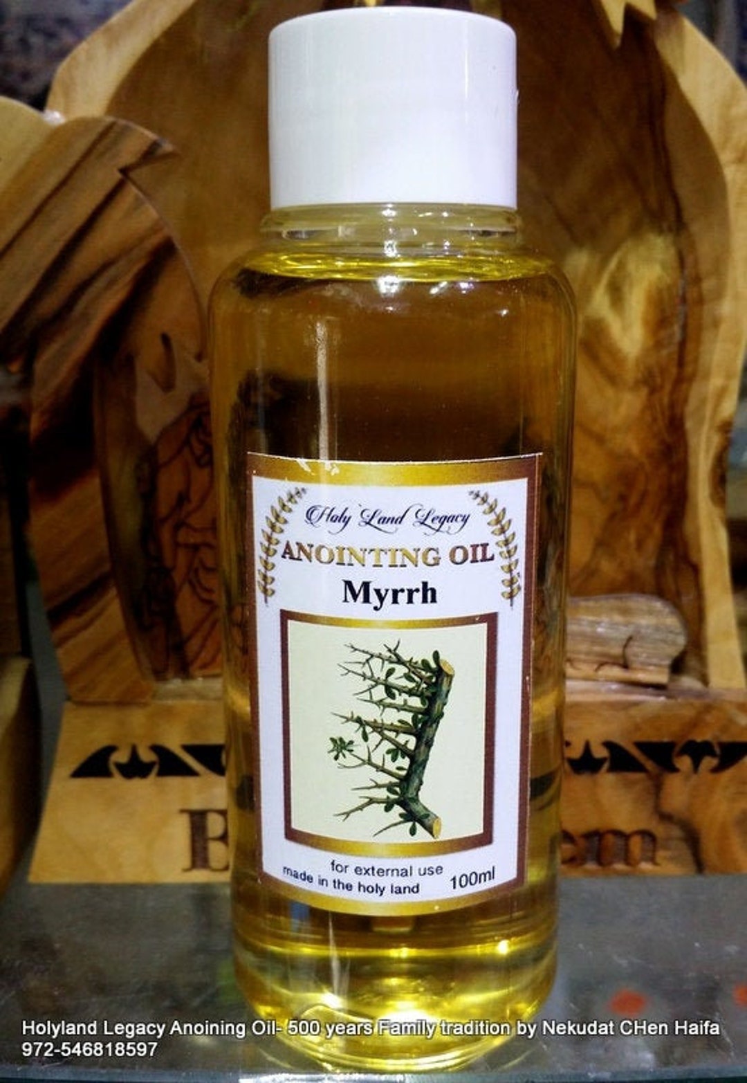 Myrrh Mira Anointing Oil From Jerusalem Pure Fresh Virgin Olive Oil ...