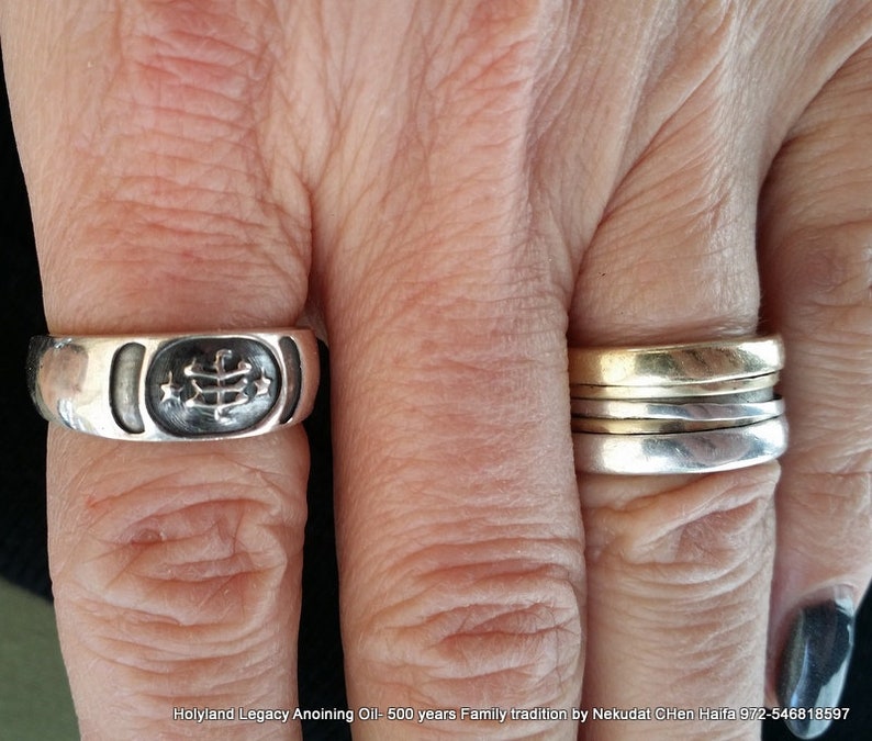 Baha'i Ring Silver Ring Stone Symbole Bahai Gift From - Etsy