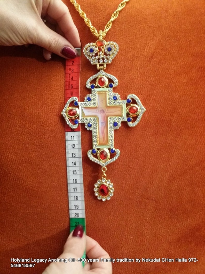 Pastor Priest XL Cross Pendant Necklace 20 Cm Speacial - Etsy