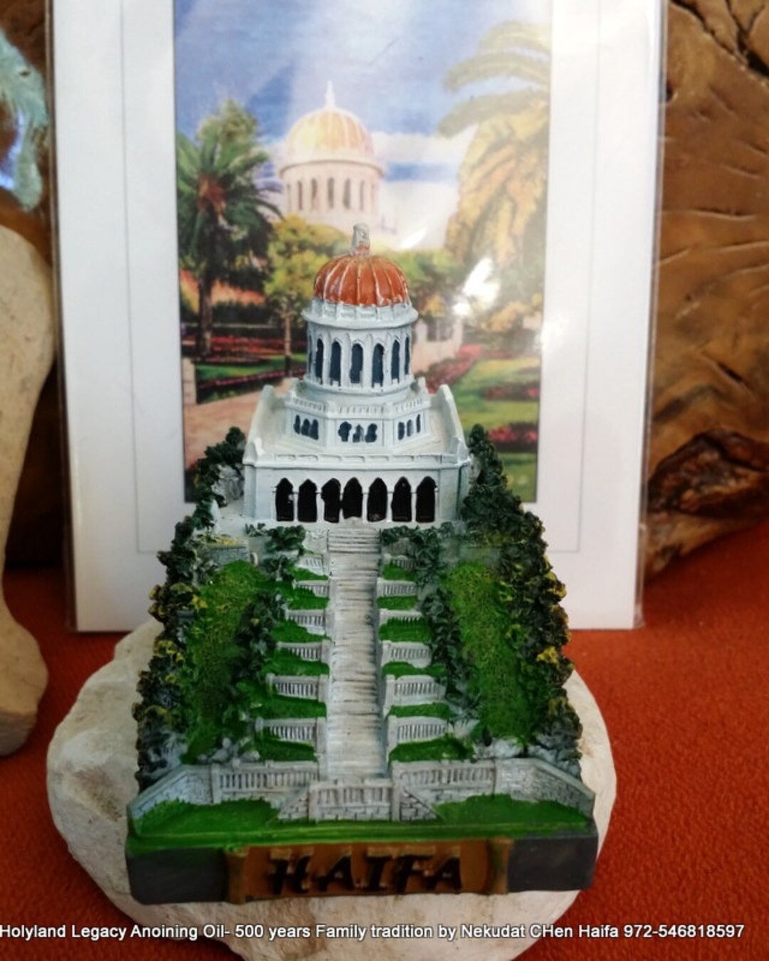 Baha'i Shrine of the "bab" Haifa Baha'i Gardens Model and a Shrine ...