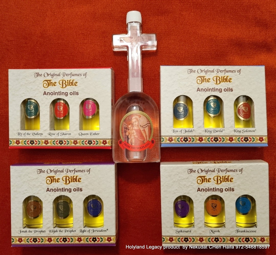 12 Jerusalem Pure Anointing Oil Holy Land Gift Sets 10ml,0.34oz and ...