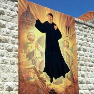 St. Charbel Makhlouf Youssef Antoun Olive Wood Handmade Maronite ...