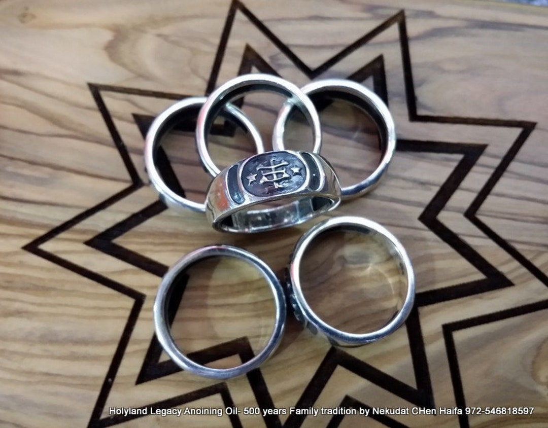 Baha'i Ring Silver Ring Stone Symbole Bahai Gift From Haifa - Etsy