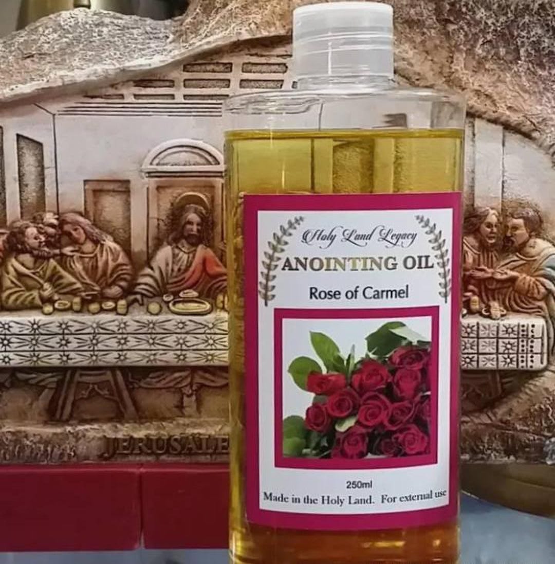 Rose of Carmel Anointing Oil From Pure Fresh Virgin Olive Oil 250 Ml ...