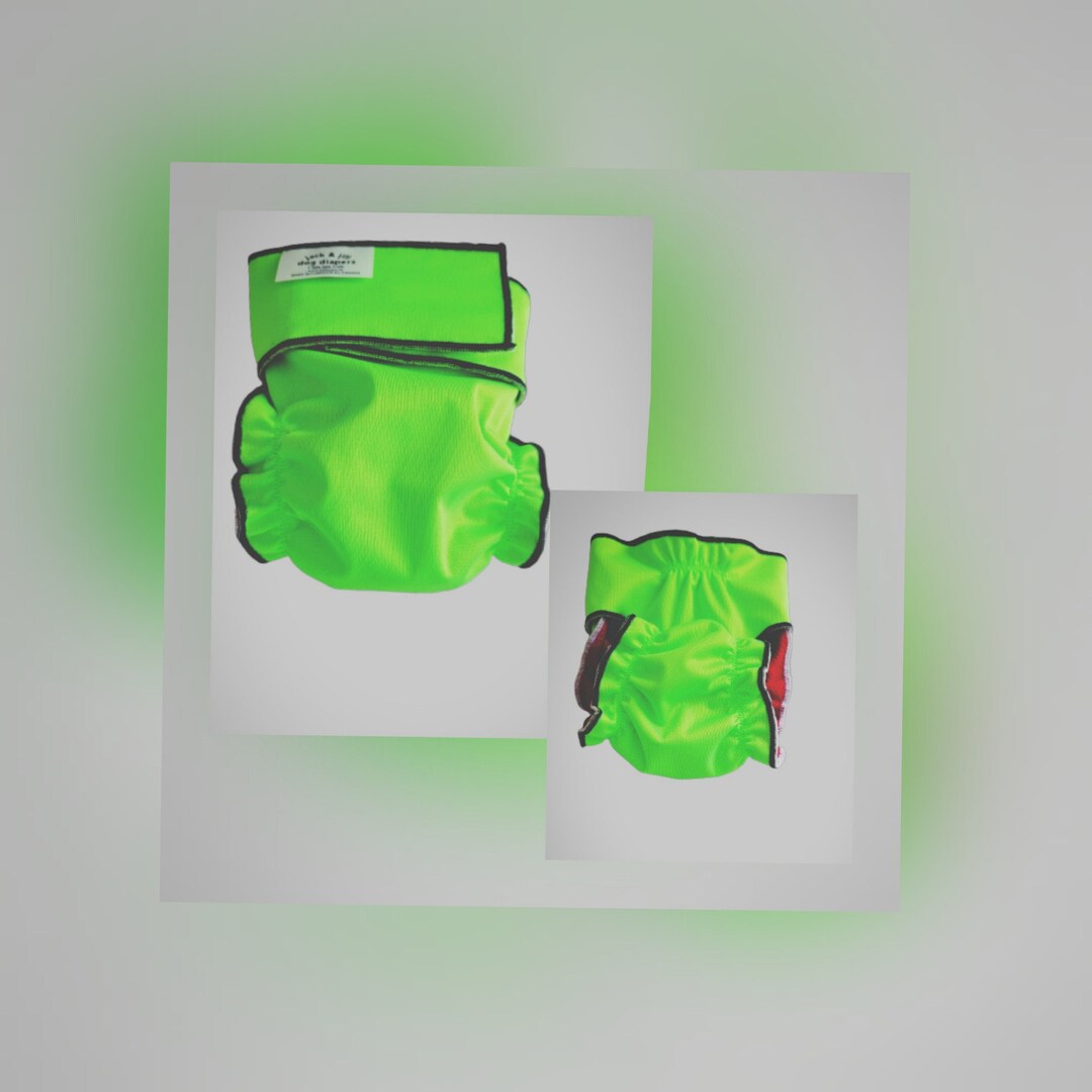 Female Dog Diaper Without Tail Hole Washable Britches Comfortable Fit ...