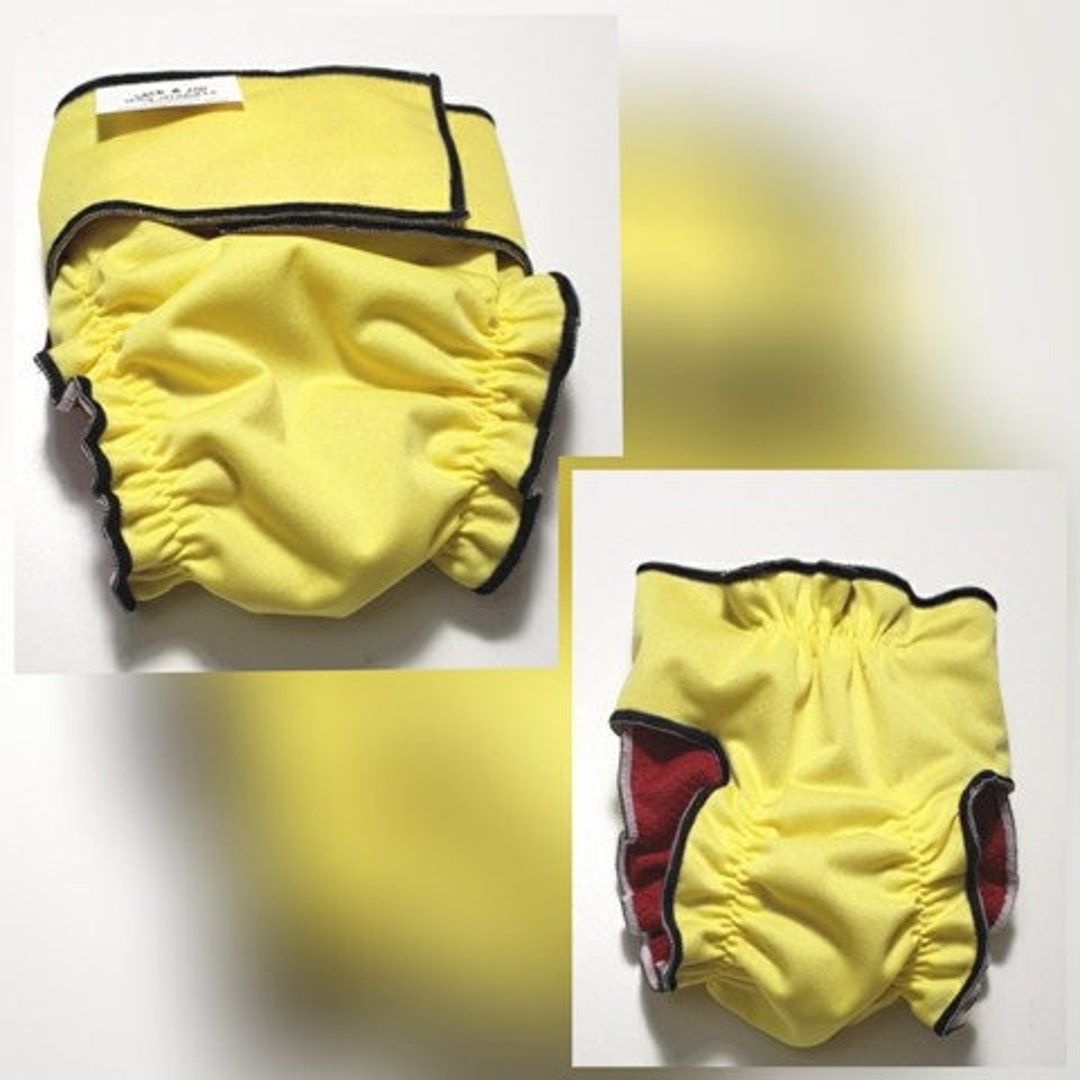 Female Dog Diaper Without Tail Hole Washable Britches Comfortable Fit ...